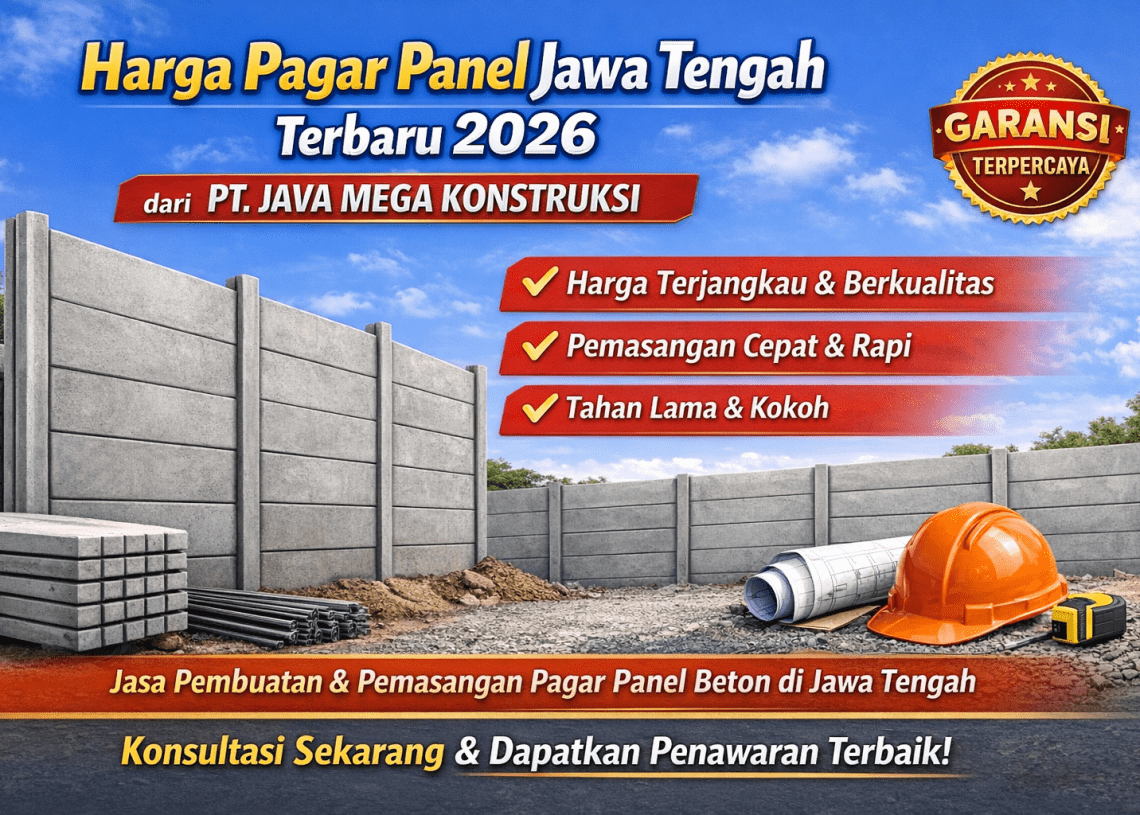 Harga pagar panel Jawa Tengah terbaru 2026 | Update Murah, Proyek ...