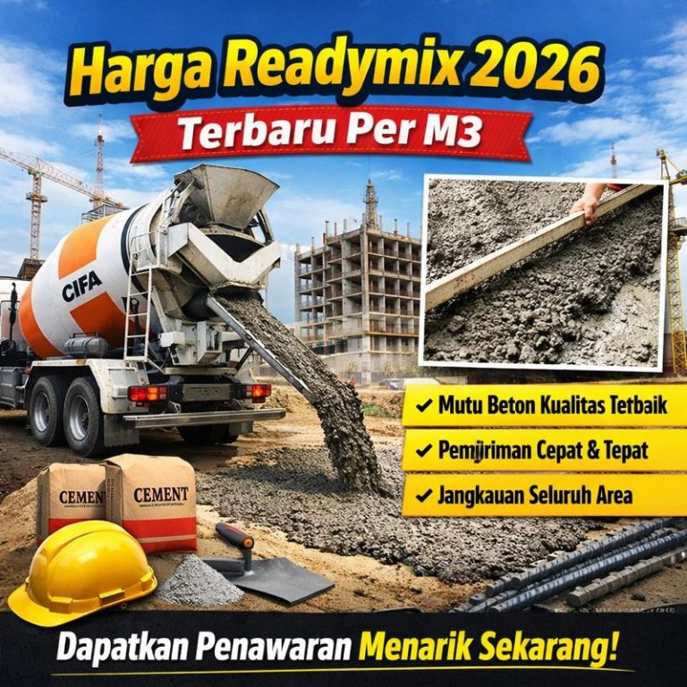 Harga Readymix 2026 - Buana Project