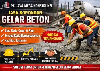Harga Borongan Gelar Beton Terbaru 2026 | Jasa Gelar Beton Profesional ...
