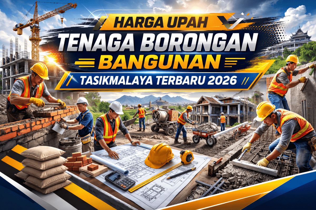 Harga Upah Tenaga Borongan Bangunan Tasikmalaya Terbaru 2026 - Buana ...